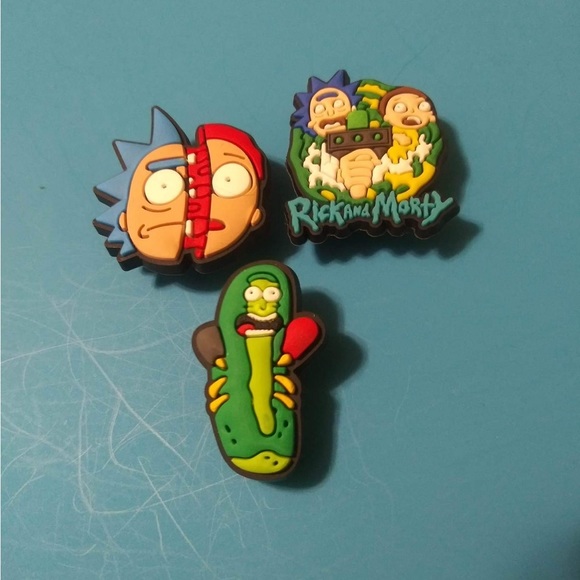 CROCS | Jewelry | Rick And Morty Croc Charm Set | Poshmark